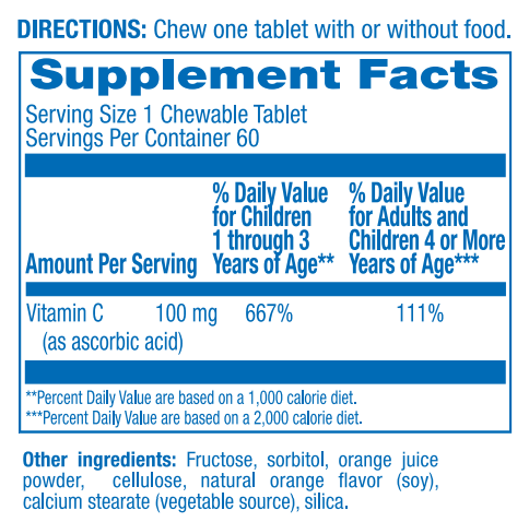 KIDS CHEWABLE CEE (Anabolic Laboratories)