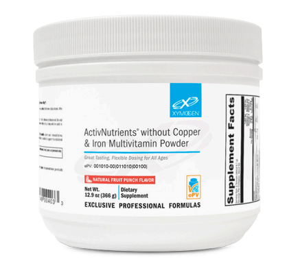 ActivNutrients® without Copper & Iron Multivitamin Powder Fruit Punch ...