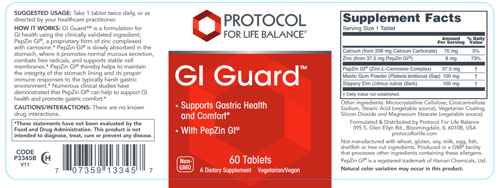 GI Guard (Protocol for Life Balance)