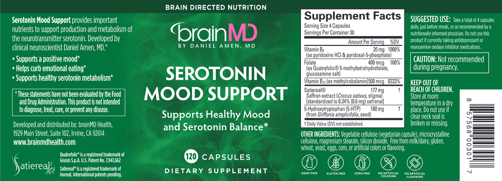Serotonin Mood Support (Brain MD)