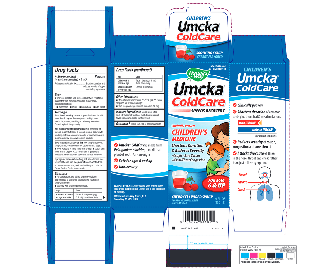 Umcka ColdCare Kids Syrup Cherry (Nature's Way)